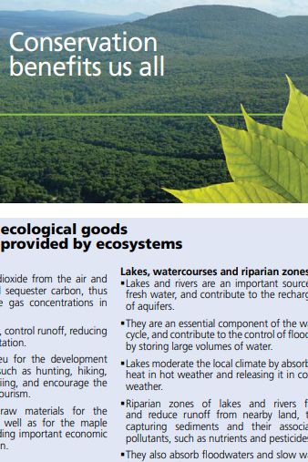 Conservation documents - Memphémagog Conservation